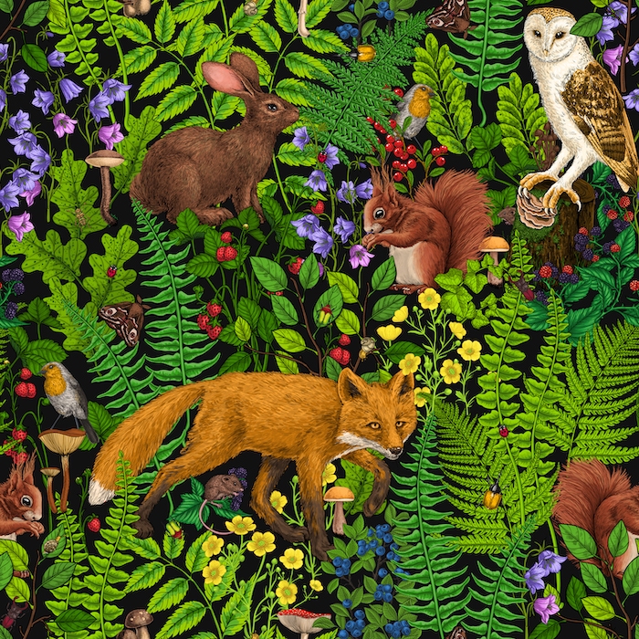 Forest life Wallpaper - happywall.com