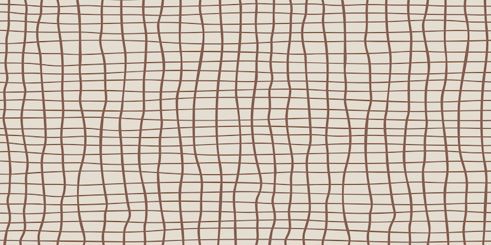 Grid Pattern Brownie Wallpaper | happywall.com