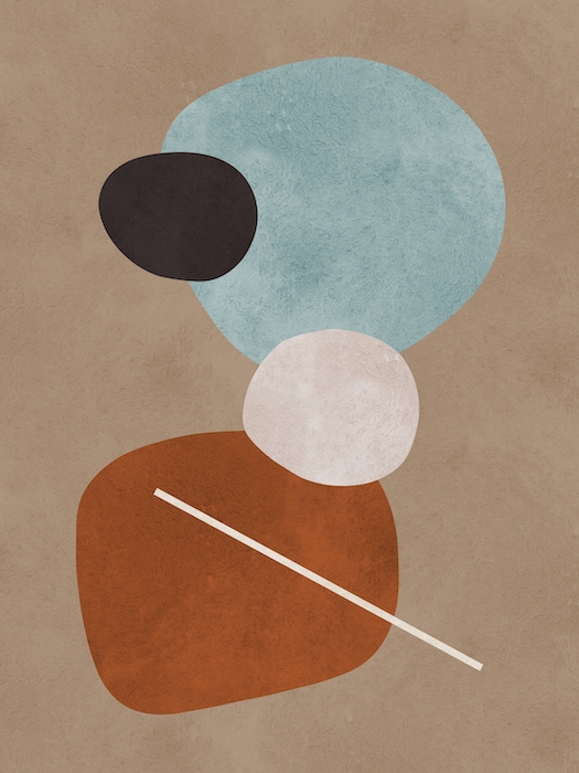 Modern Geometric Abstract Wallpaper