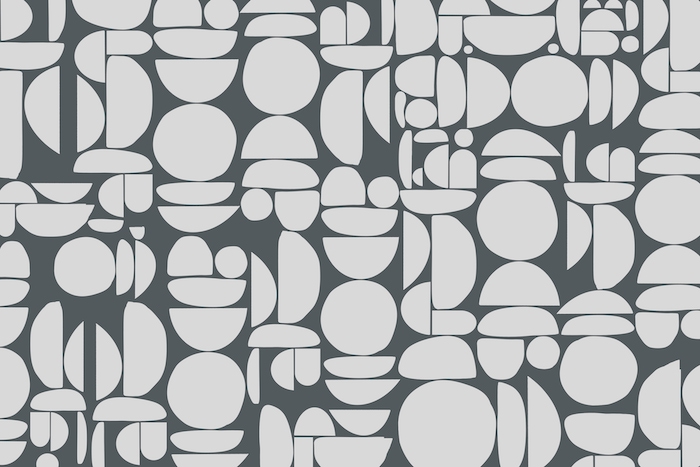 Modern Grey Geometric Wallpaper