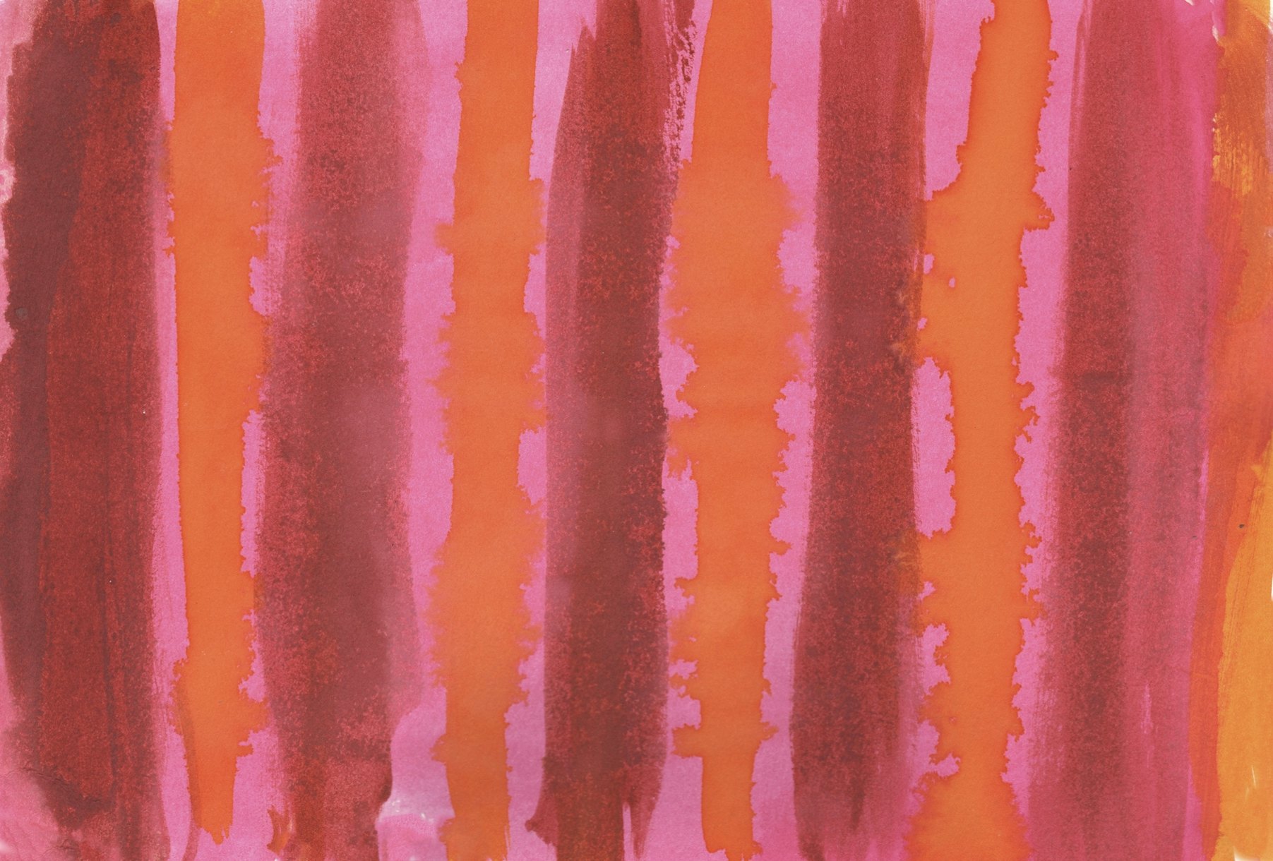 Buy Bright Watercolor Stripes Wallpaper - Happywall.com