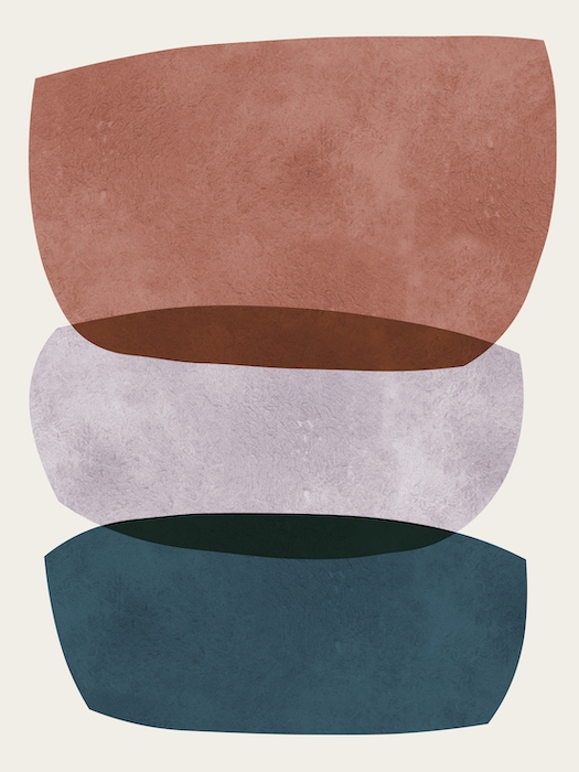 Boho Abstract Multi-Color Wallpaper