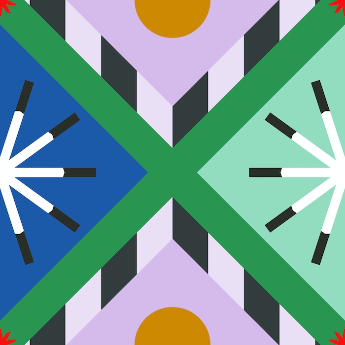 New Memphis Bold Iconic Wallpaper | happywall.com