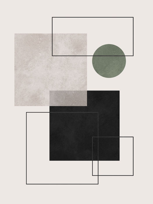 Lines and squares 3 - Modern Wallpaper