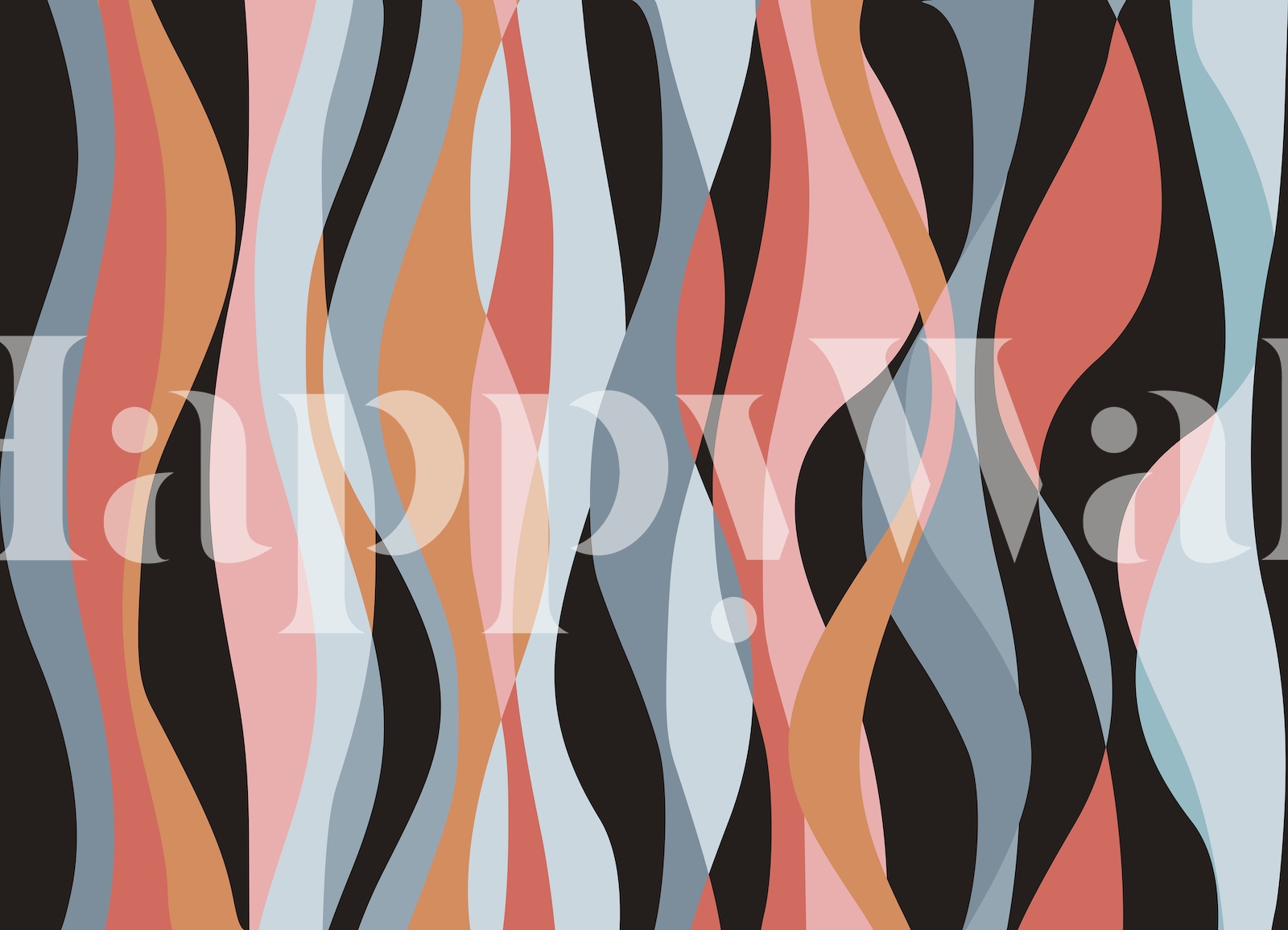 Colorful Waves 6 Wallpaper | happywall.com