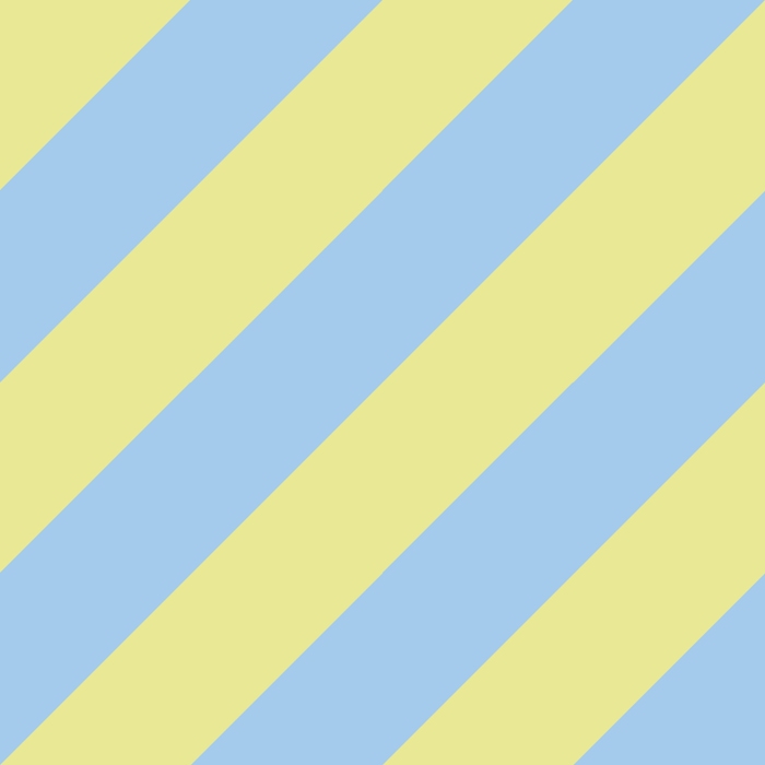 Blue and Yellow Diagonal Striped Wallpaper