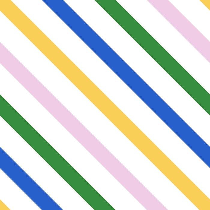 Diagonal Stripes Colorful Mix - Happywall