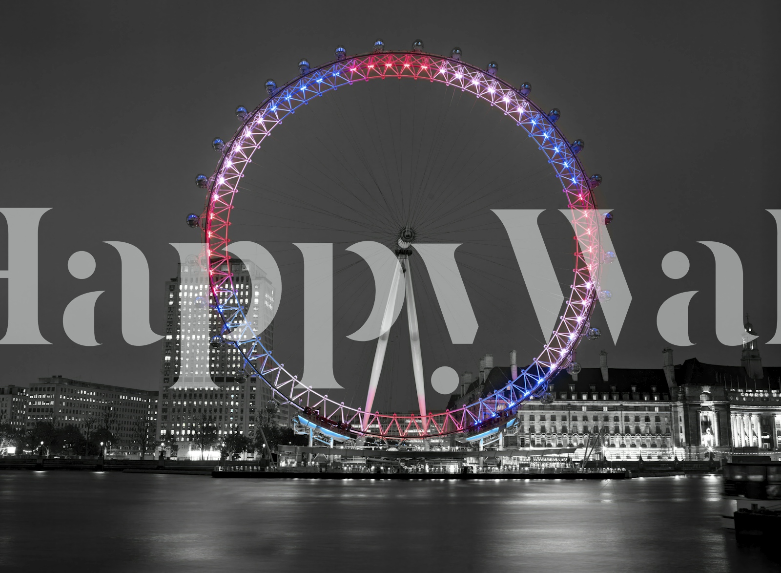 Reflecting Eye Wallpaper | happywall.com