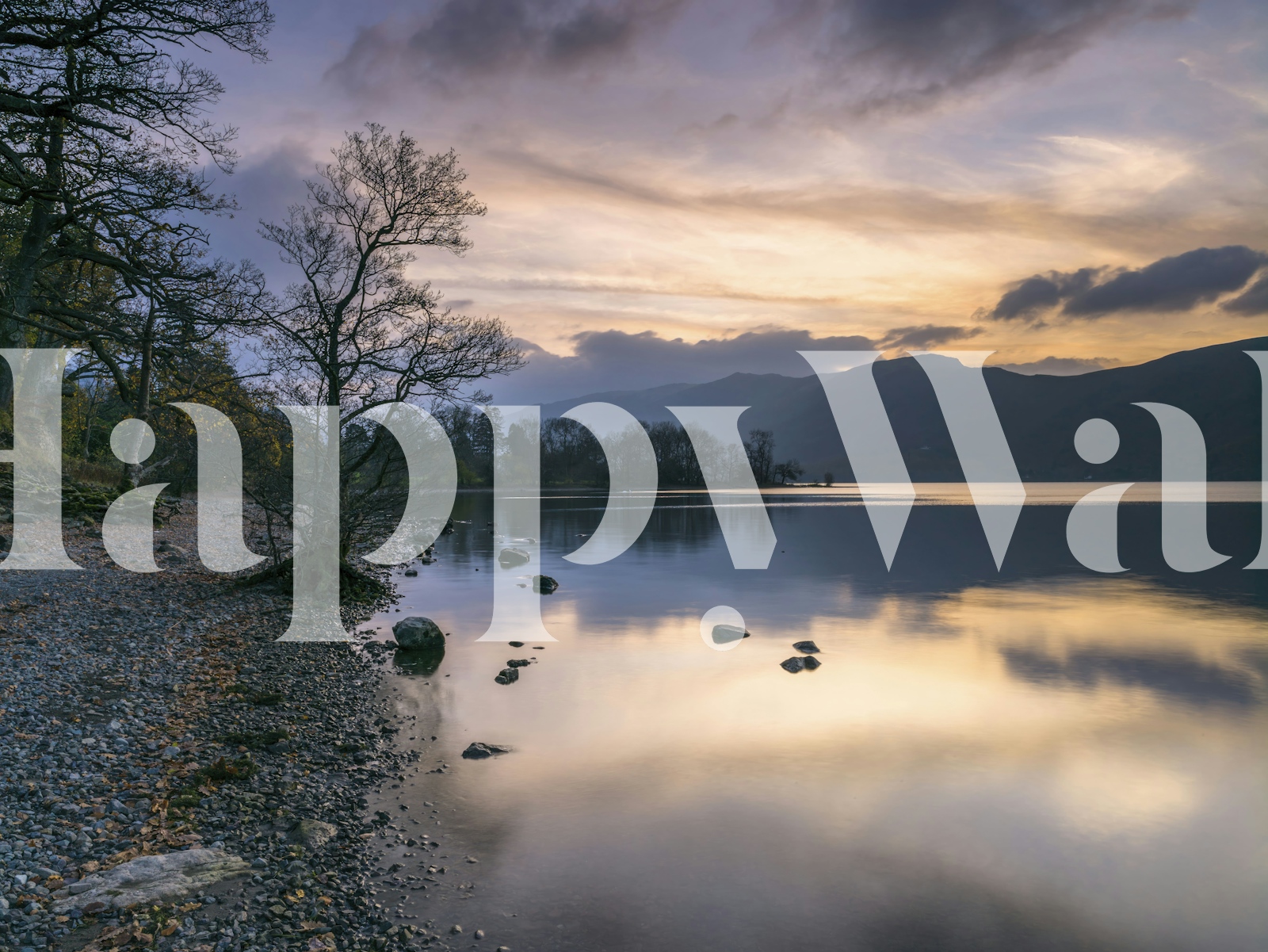 Twilight Tranquility Wallpaper | Happywall