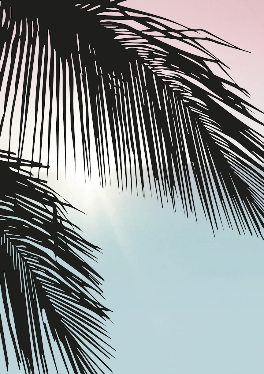 Aloha Wallpaper - Tropical-inspired Wallpaper from Happywall