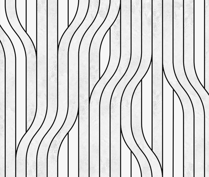 Abstract Line Art Wallpaper | happywall.com