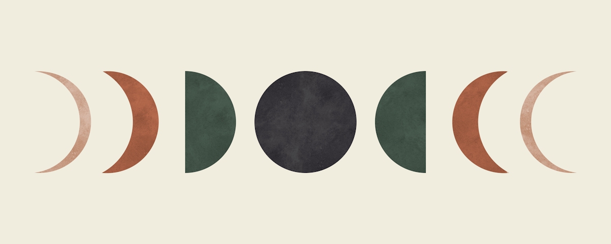 Moon Phases 7 Wallpaper | happywall.com