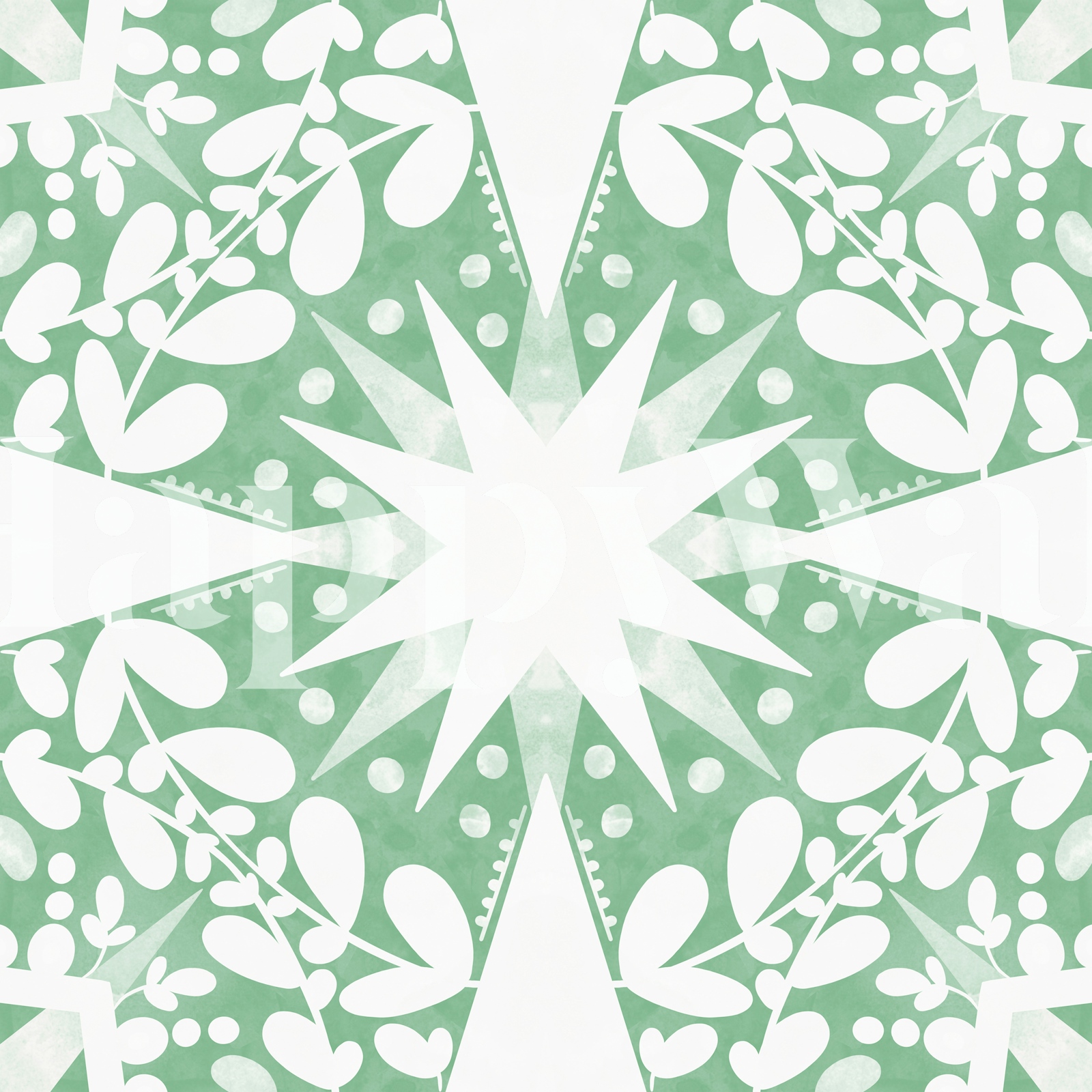 Modern nature starry tile G | happywall.com