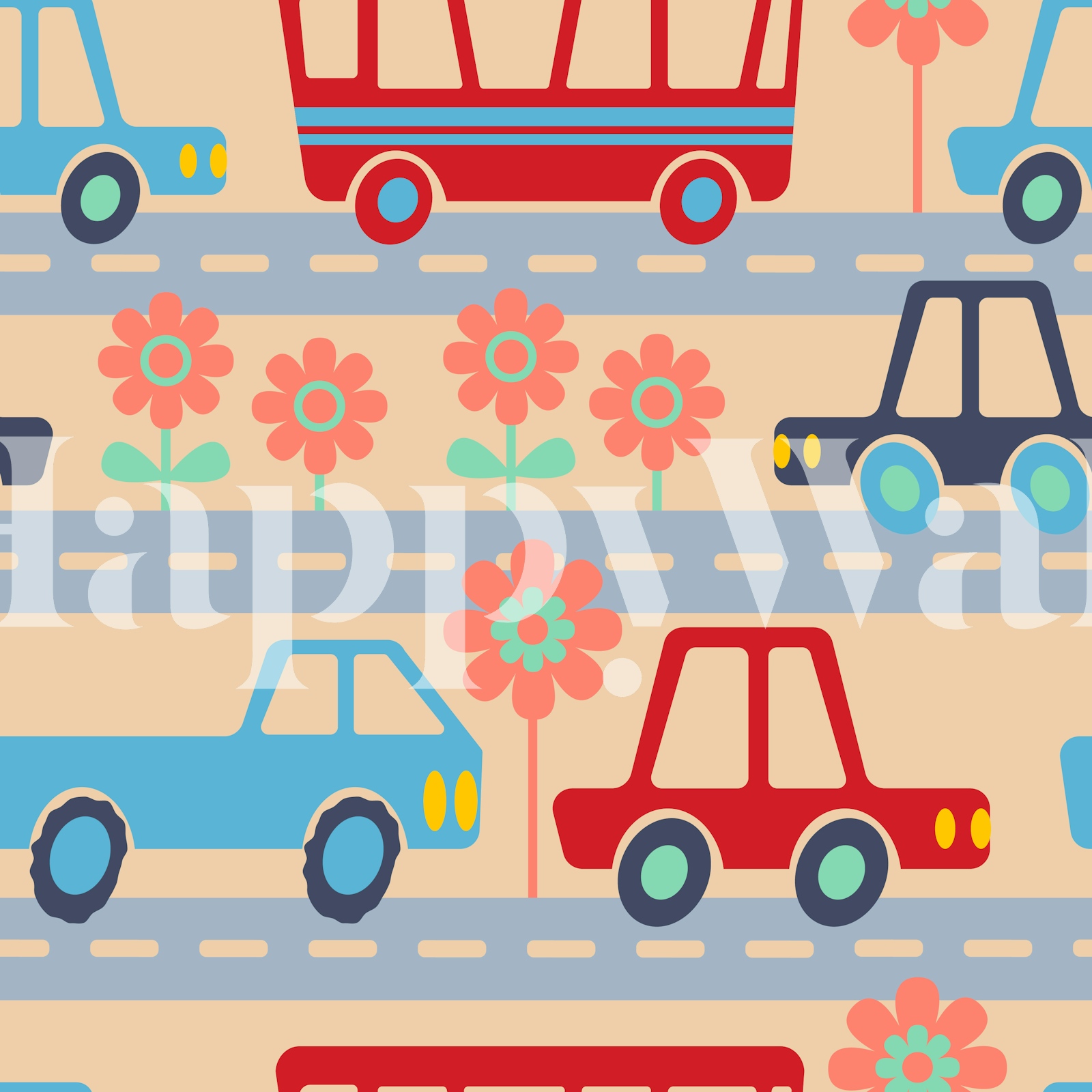 Rush Hour Kids Wallpaper - Happywall