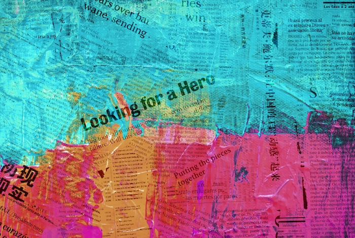 Colorful Art with Text Wallpaper | Happywall