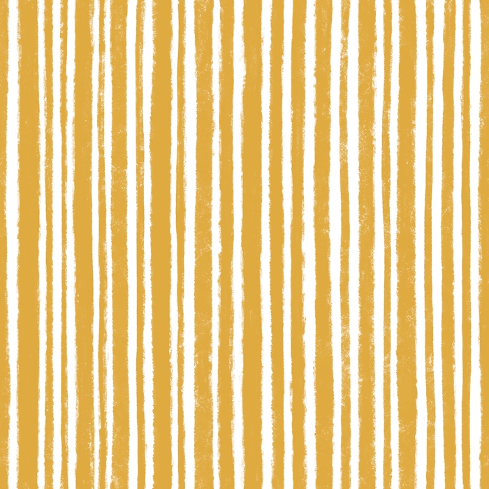 Vertical & Textured Stripes - Mustard Yellow | Happywall