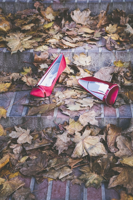 Red Shoes Wallpaper - Buy Online | Happywall