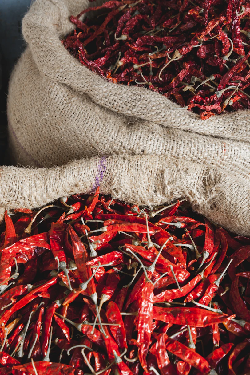 Spice Up Your Walls with Red Chilli Pepper Wallpaper | Happywall