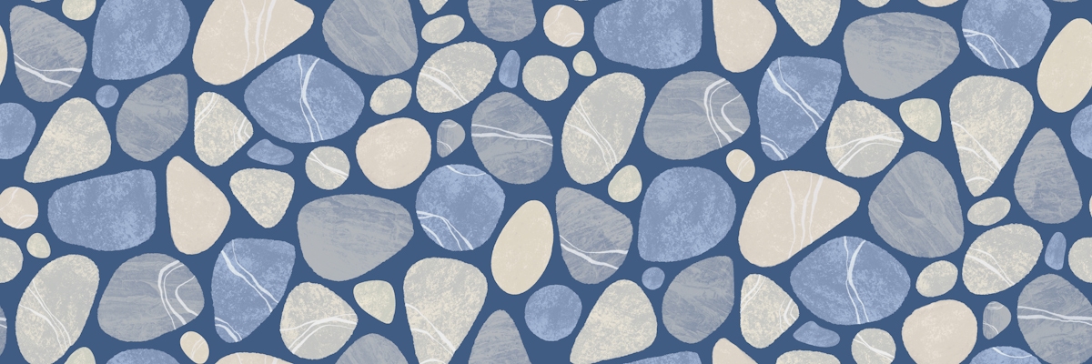 Pebble Serenity Stone Pattern - Happywall