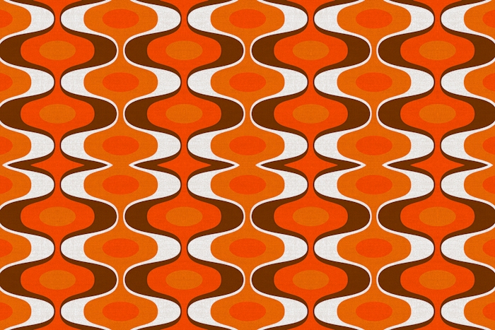 Retro 70s Groovy Wallpaper | happywall.com