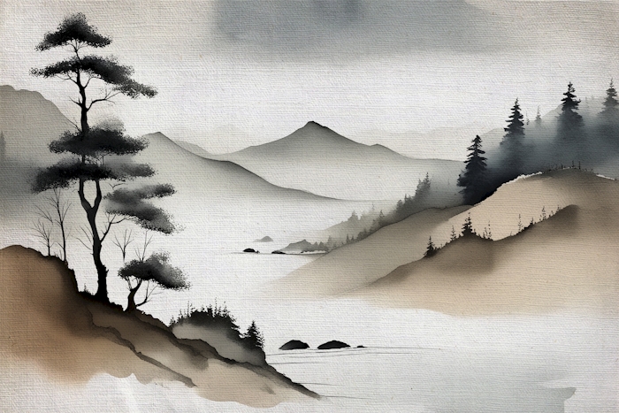 Zen Forest Wallpaper - happywall.com