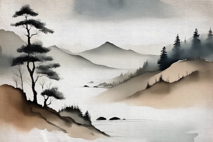 Zen Forest Wallpaper - happywall.com