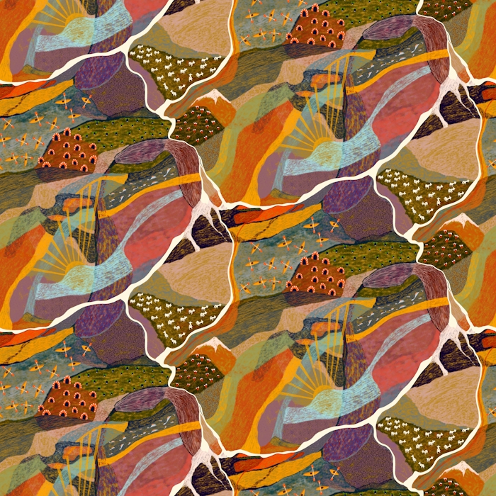 Hillside Wallpaper Happywall