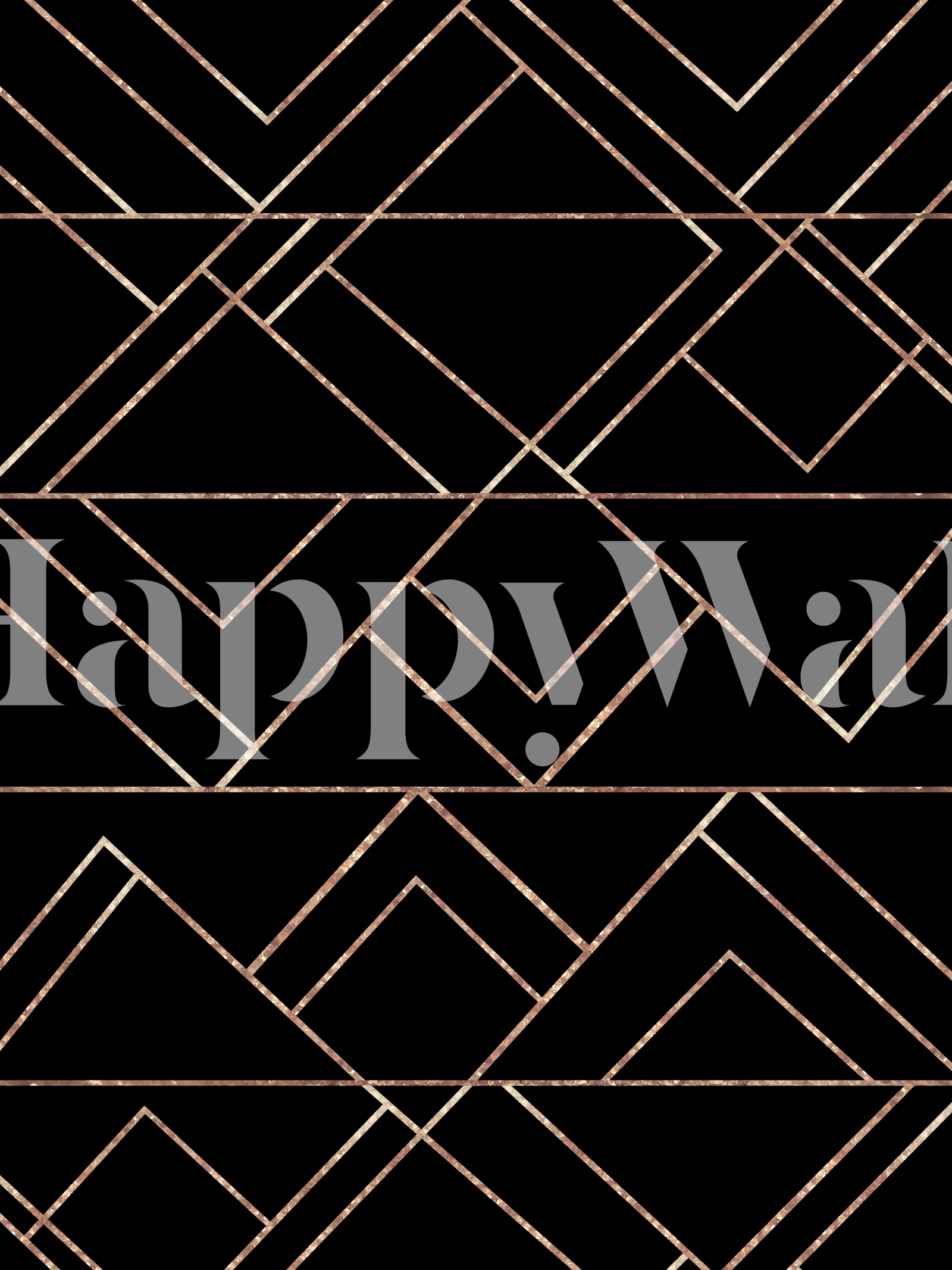 Art Deco Geo Glam 2 Wallpaper for Chic Interiors | Happywall