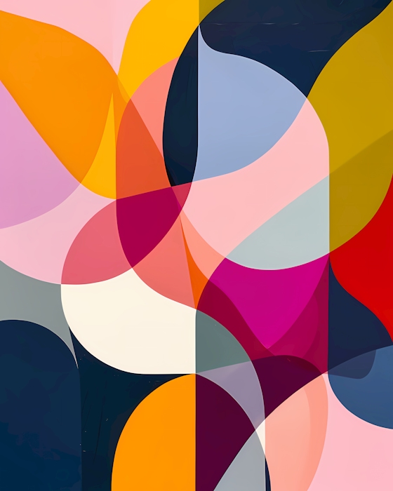 Colorful Abstract Geometric Wallpaper