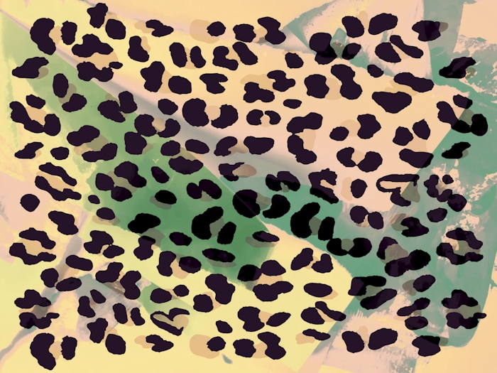 Leopard Pattern Art Wallpaper | Happywall
