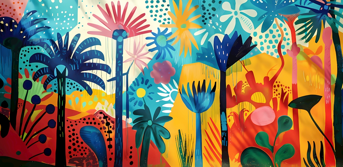 Tropical Scenery Wallpaper | Happywall.com