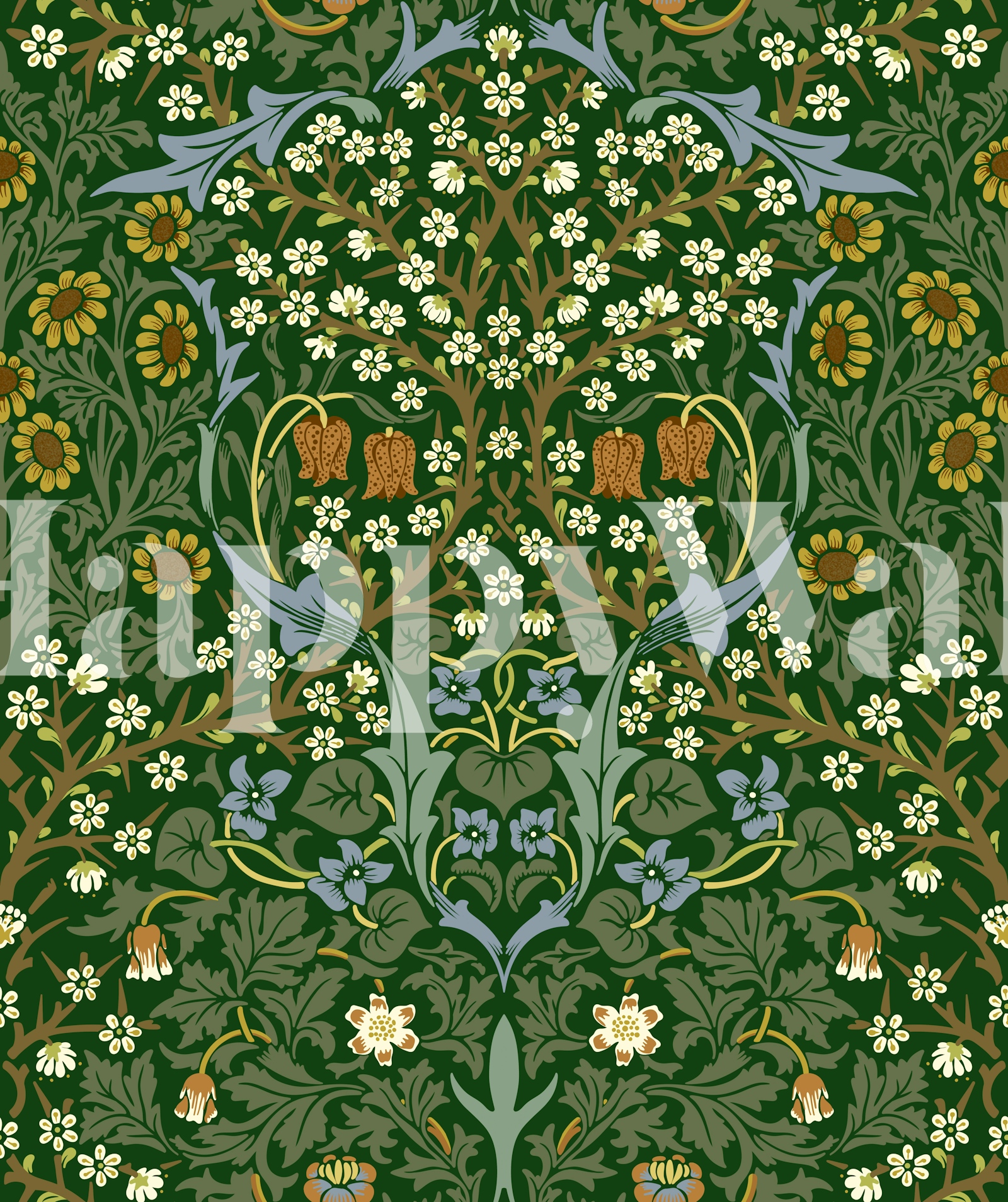 Victorian Blackthorn Pattern | Happywall.com