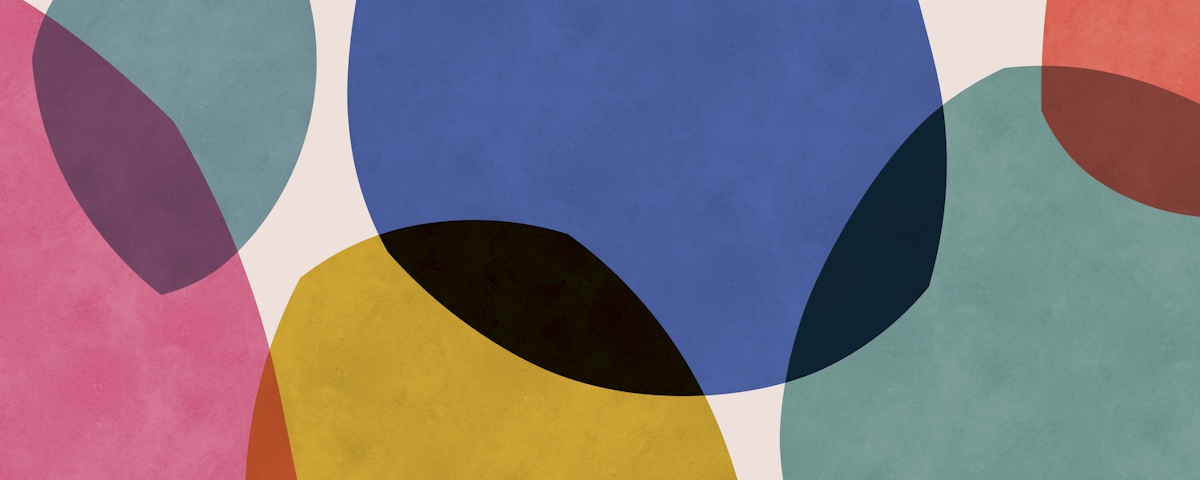 Colorful Abstract Shapes Wallpaper | Happywall.com
