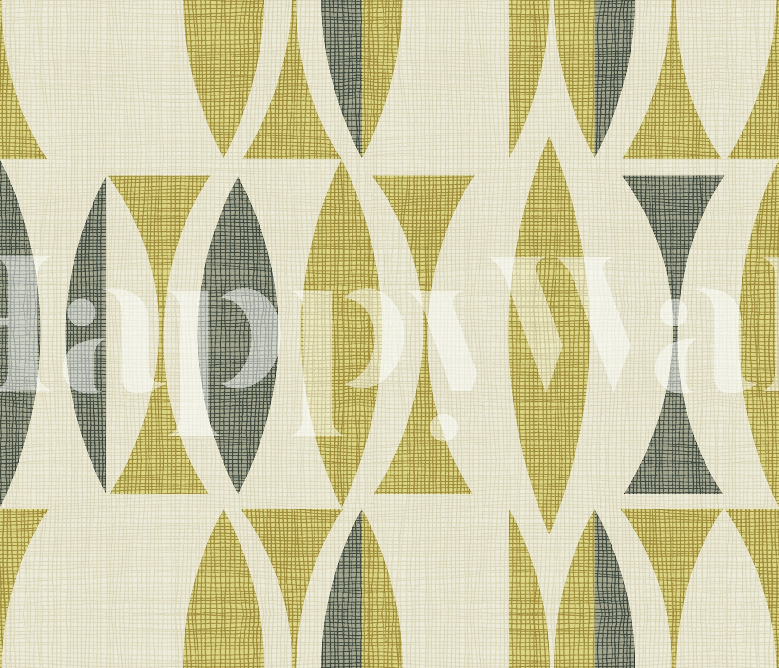 Field in Color Gold Wallpaper - Happywall