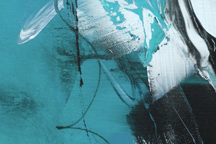 Abstract Turquoise Wallpaper | Happywall.com