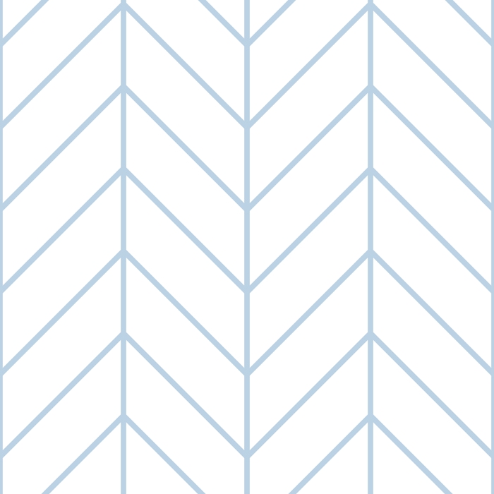 Air Blue Chevron Pattern Wallpaper