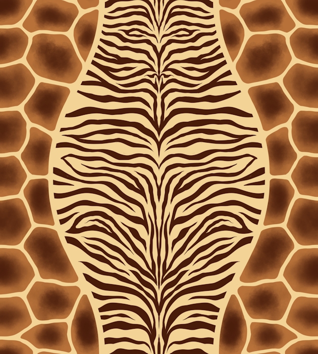 Giraffe Print Giraffe Animal Print Hello Little One Quote