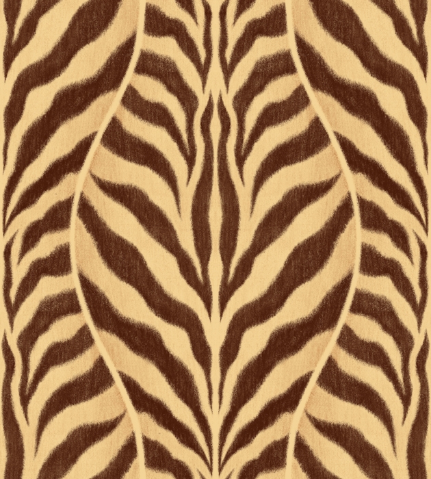 Natural Zebra Stripes Wallpaper for Bold Rooms