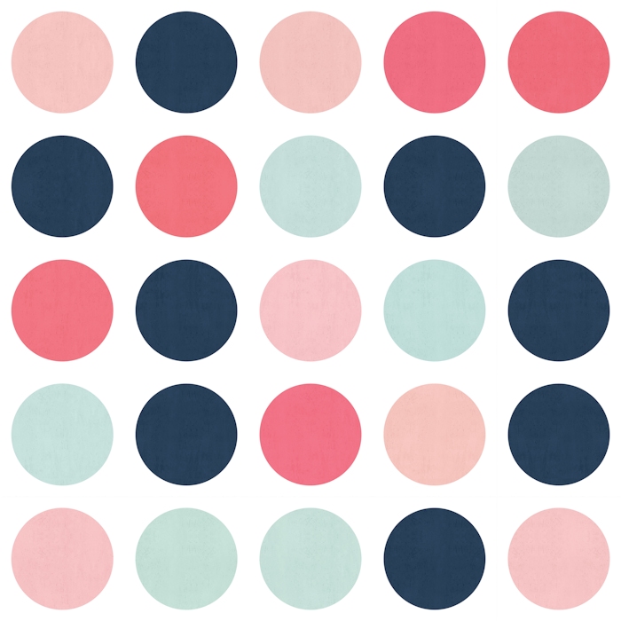 Pattern of Circles Wallpaper | Happywall