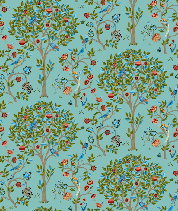 Victorian Kelmscott Tree 4 - Happywall