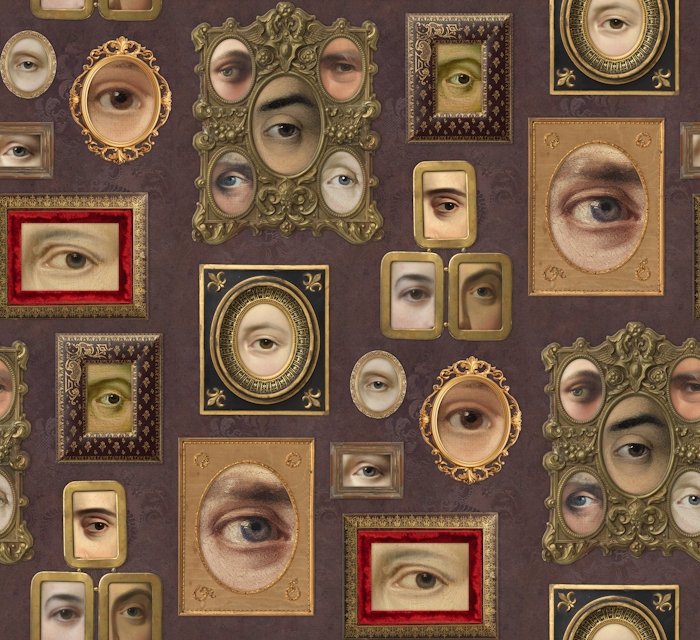 Single Eyes Victorian Portraits - Happywall