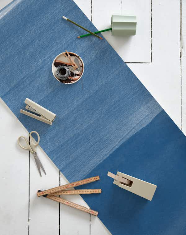 Classic Blue Abstract 1 wallpaper - Happywall