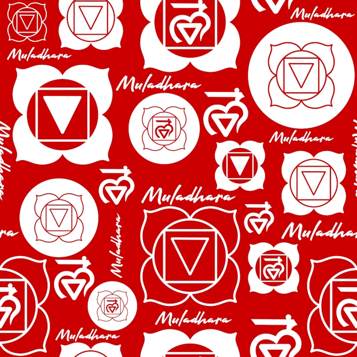 Root Muladhara Chakra Pattern Wallpaper