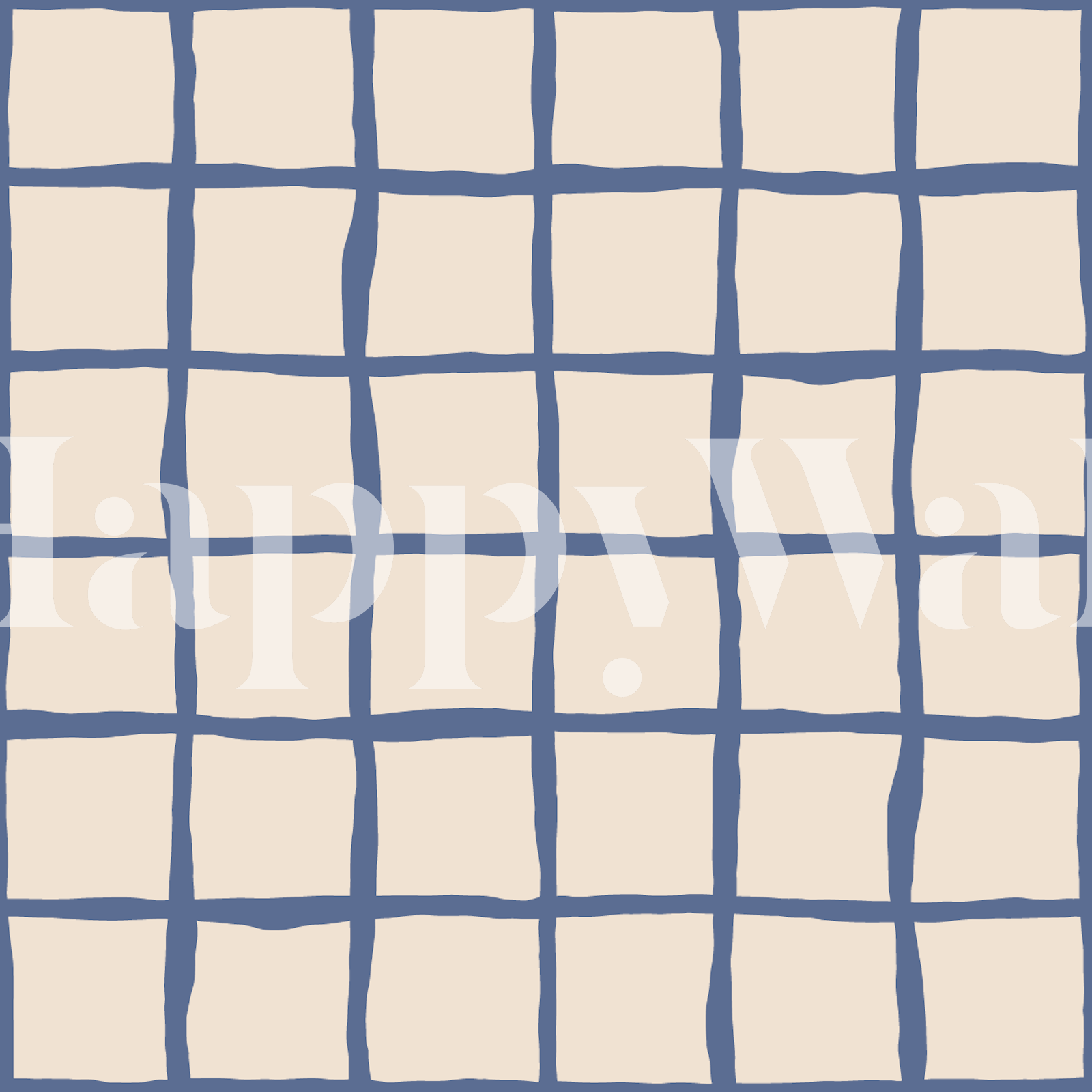 Checkers Grid Ocean Wallpaper - Happywall.com