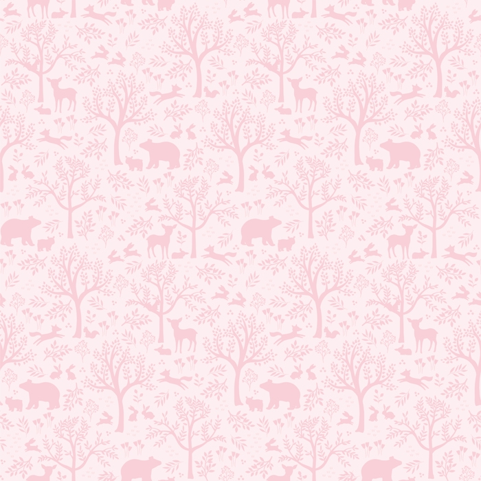 Pink Forest Wallpaper | Happywall.com
