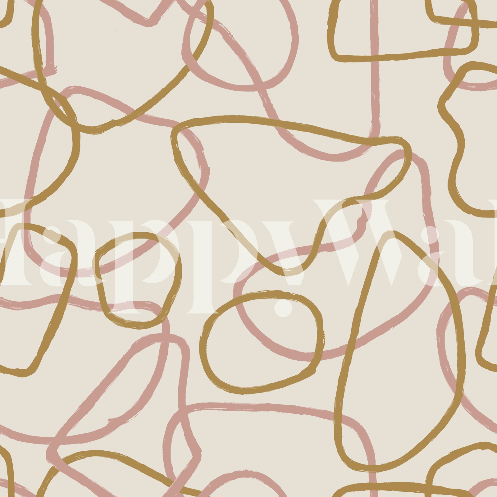 Scribbled Pattern 20 Wallpaper | happywall.com