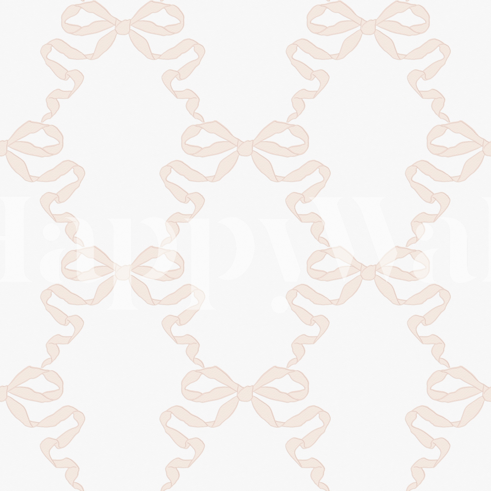 Pink Ribbon Bow Wallpaper for Kids Rooms