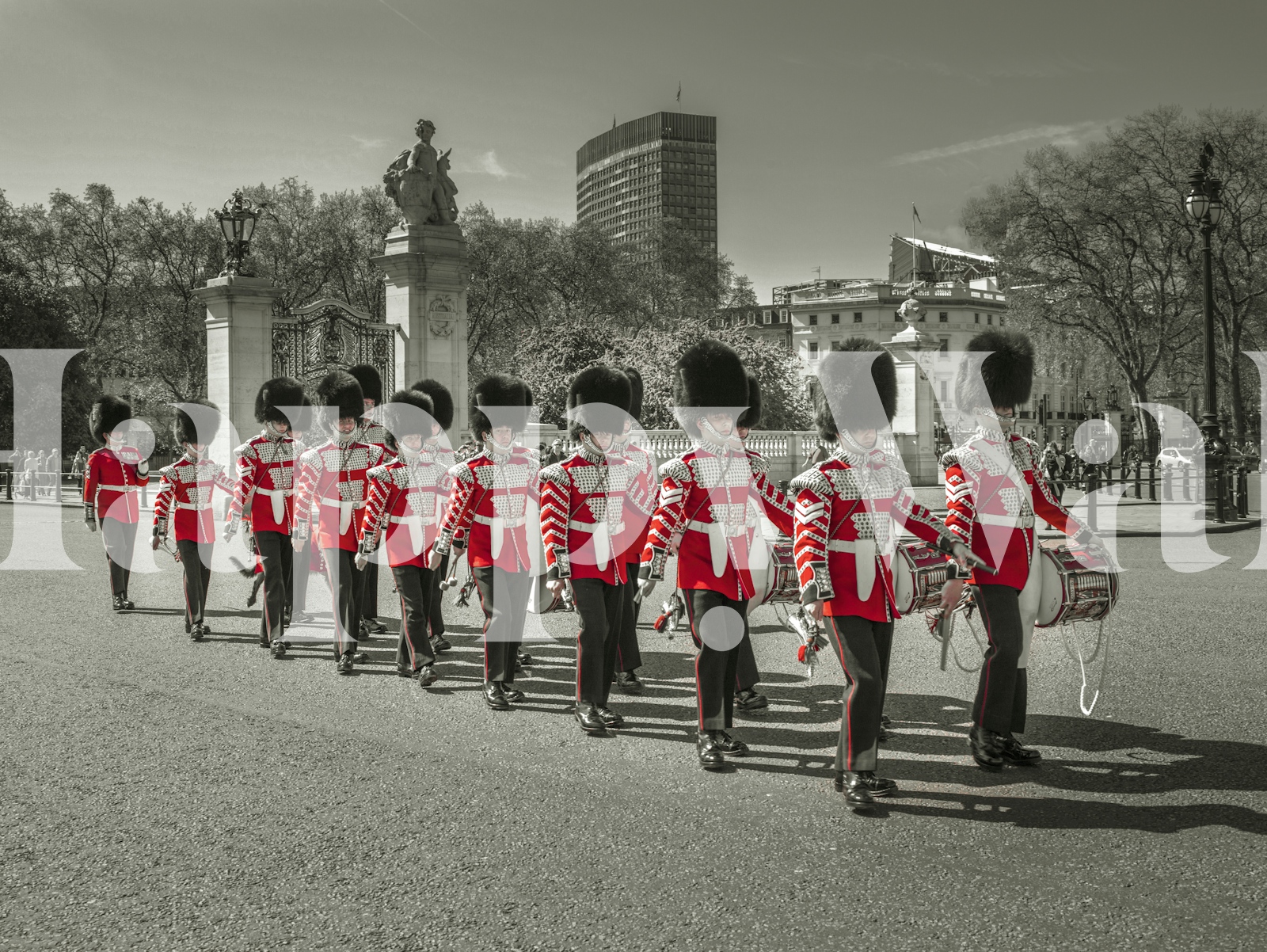 Changing the Guard Wallpaper - Happywall