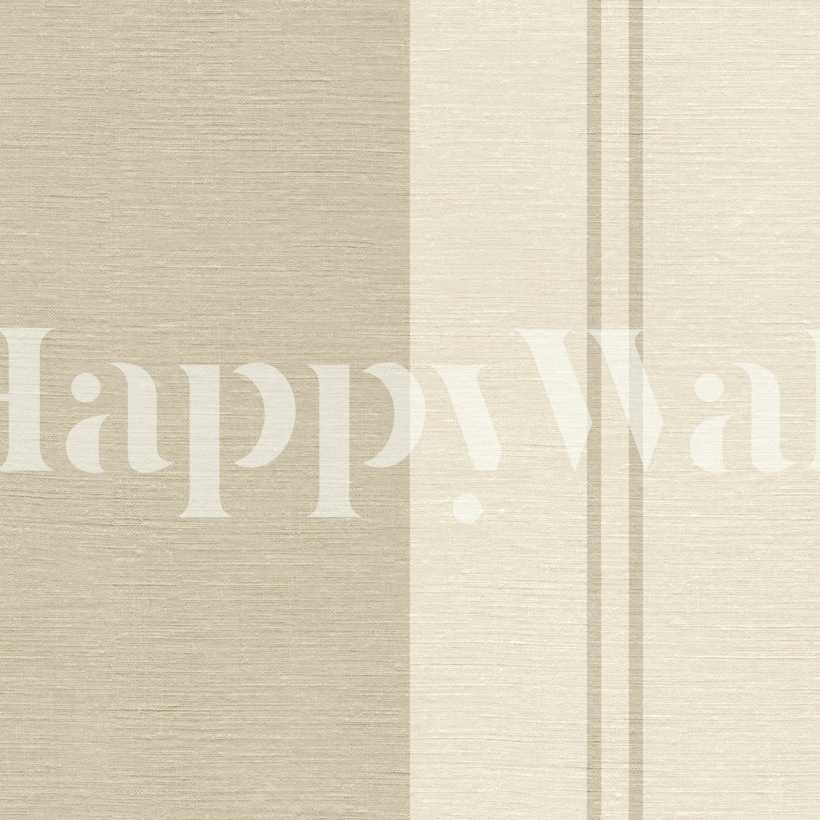 Elegant Beige Vertical Stripes Wallpaper