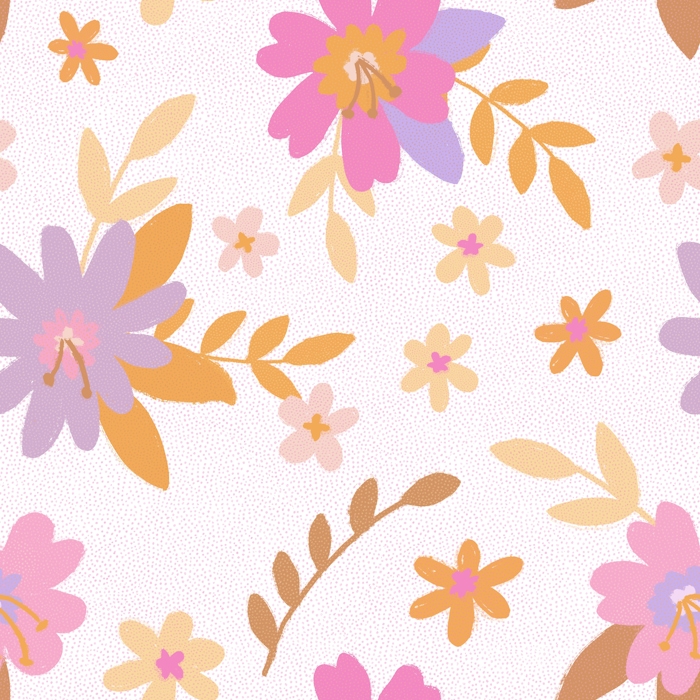 Pastel Spring Flowers Wallpaper - Happywall.com